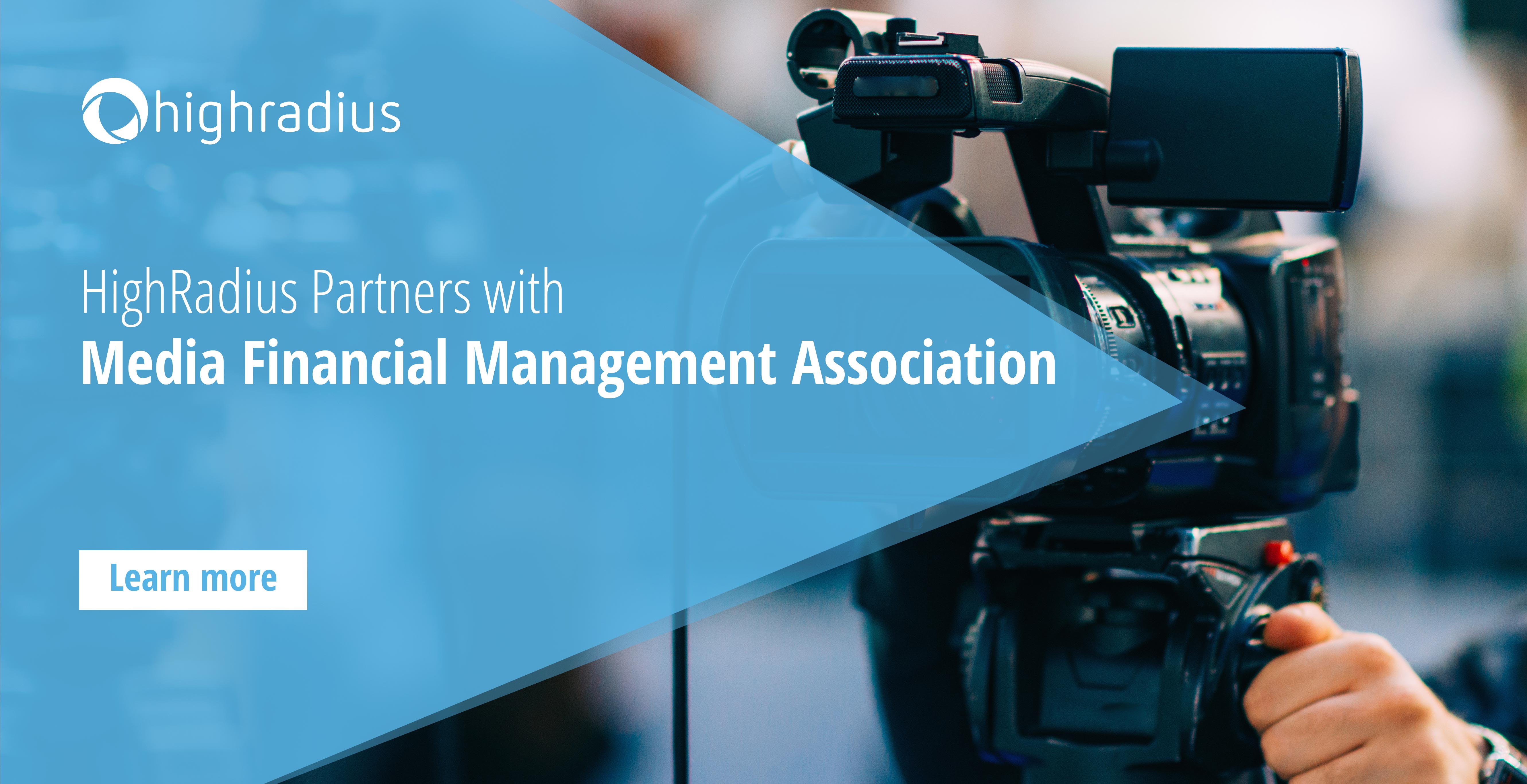 HighRadius Partners with Media Financial Management Association