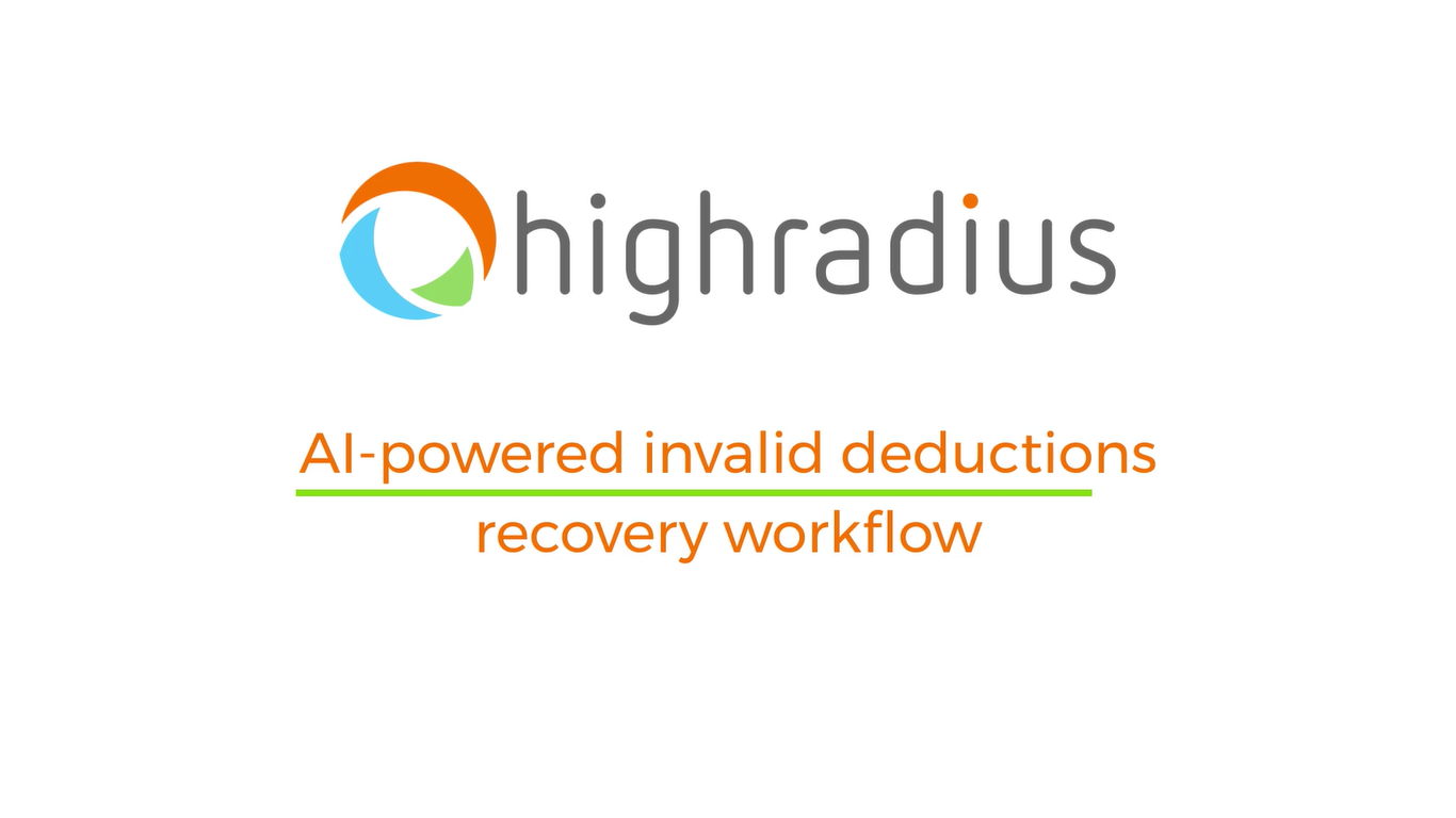 AI-Based Autonomous Receivables Platform - O2C | Demo Video