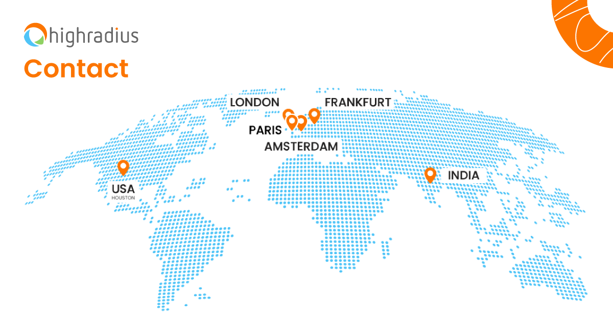 Contact Us | HighRadius