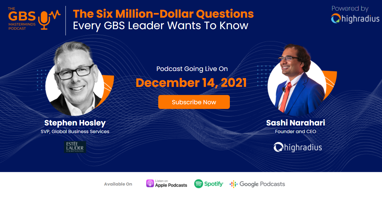 Stephen Hosley from Estee Lauder shares his GBS insights