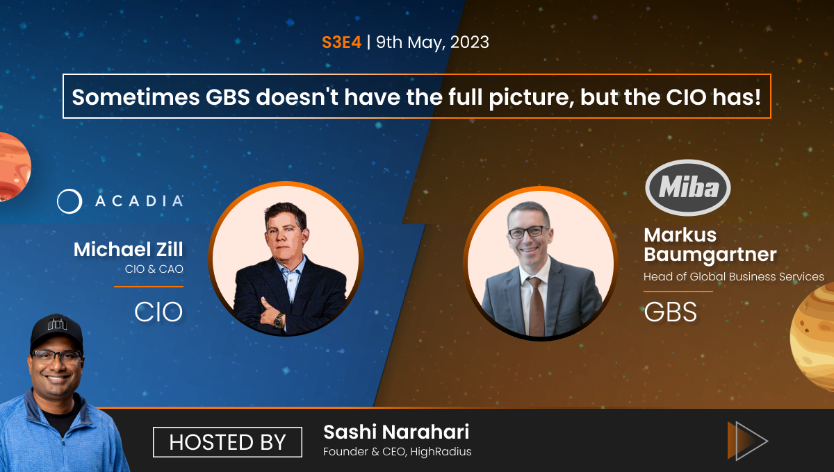 Sometimes GBS doesn't have the full picture, but the CIO has!