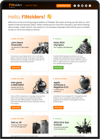 FINsider Best Finance Newsletter for Treasury & AR Insights