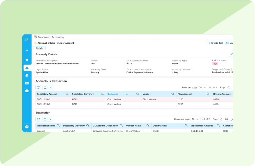Journal Entry Automation Software | HighRadius